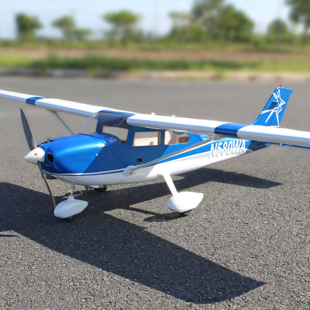 Cessna Turbo Skylane 182 10cc 69" Blue – Flight Mode