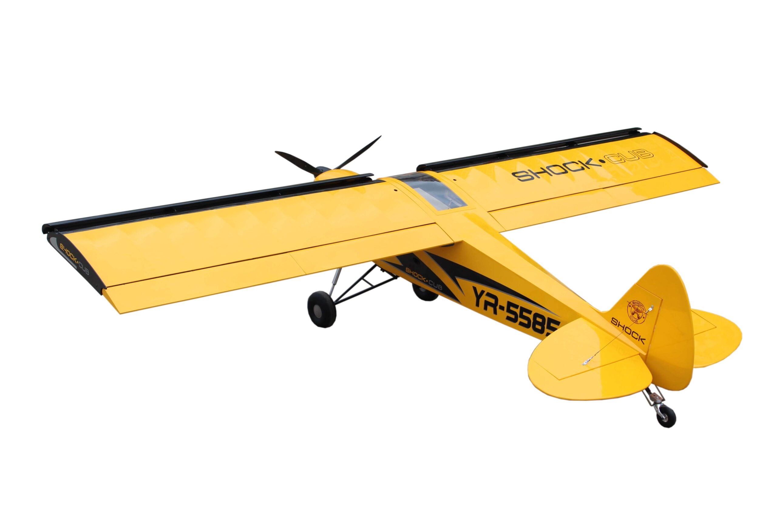 Seagull Shock Cub Yellow 35-55cc 102" ARF – Flight Mode